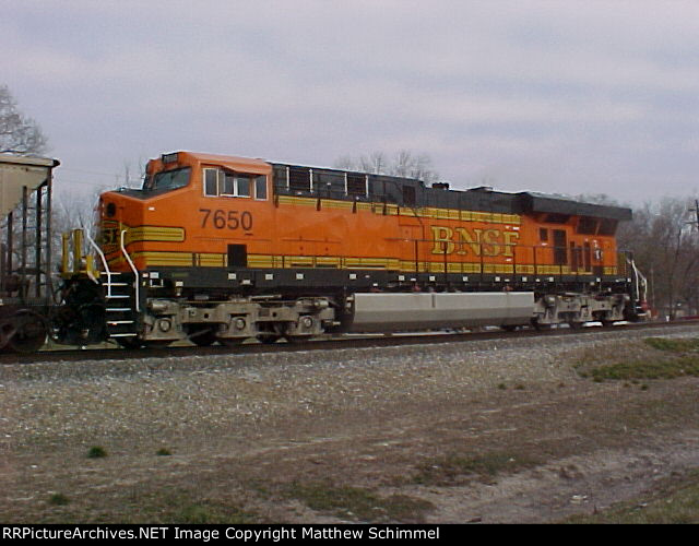 BNSF 7650 - DPU